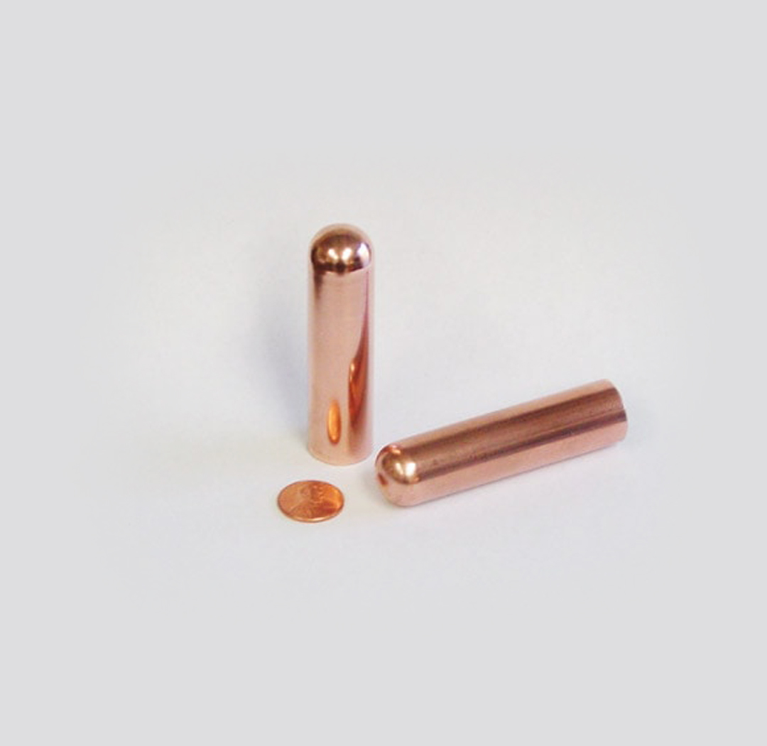 Precision Deep Drawn Copper Thermal Bulb For The Heating, Ventilation ...